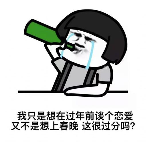 我只是想在过年前谈个恋爱表情包截图