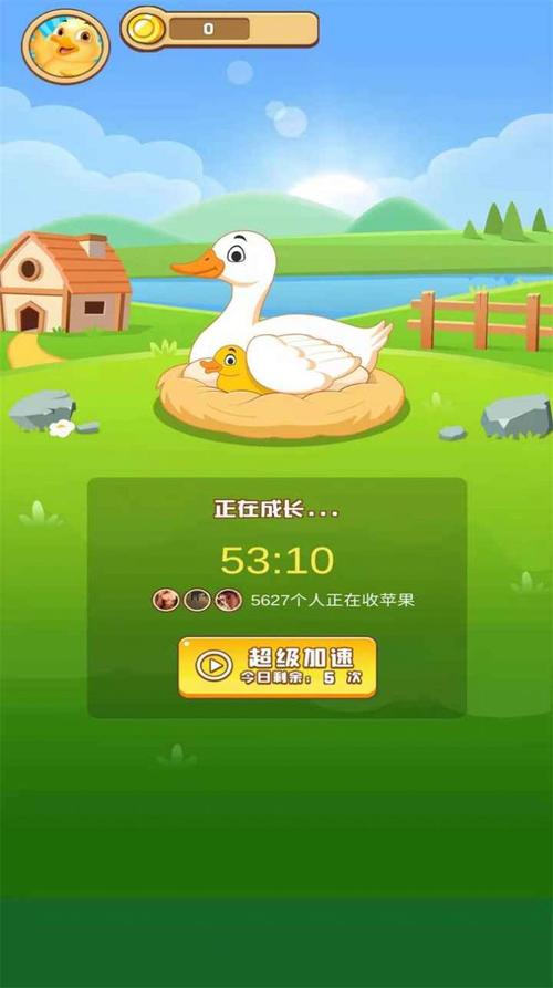 欢乐养鸭游戏
