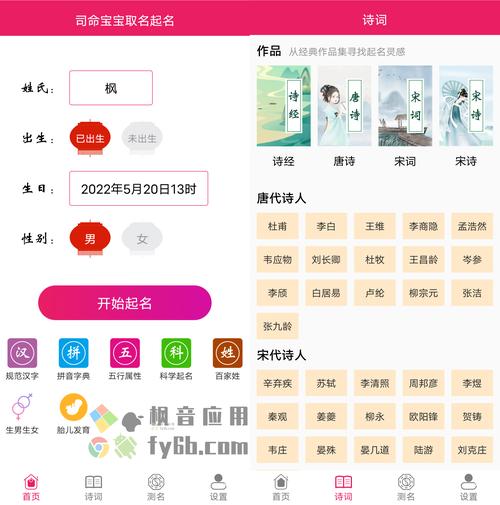 司命宝宝取名起名大全APP最新版 v1.0截图