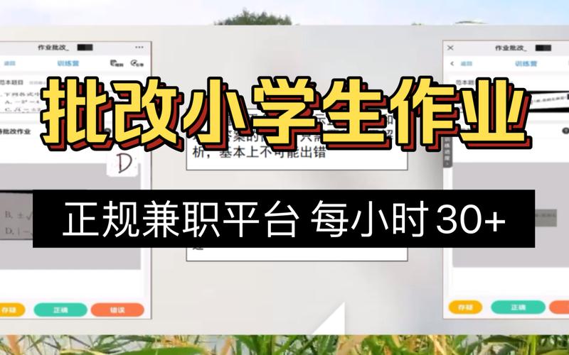 线上批改作业兼职赚钱截图