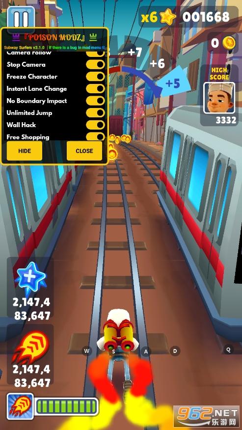 SUBWAYSURF变速齿轮深圳版