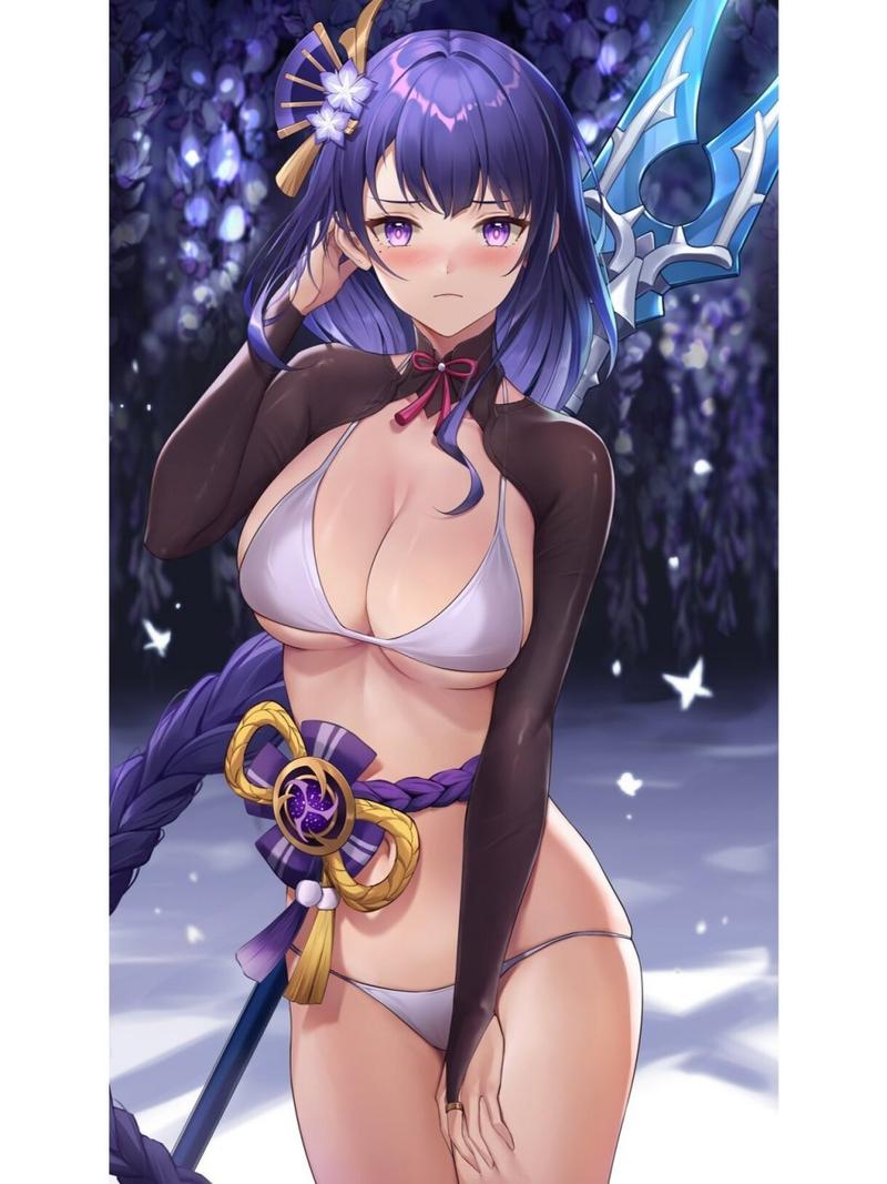 原神女角色泳服壁纸