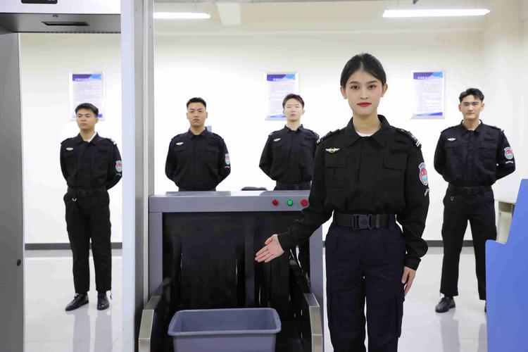 女子学校安检员图标