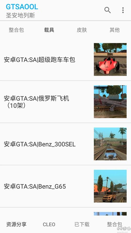 侠盗猎车手模组大全GTSAOOL