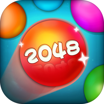 彩色球球2048红包版图标