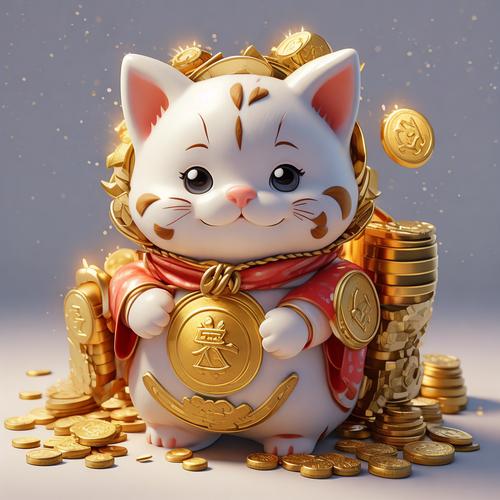 招财猫发圈赚钱图标