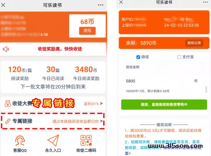 两个草阅读赚钱