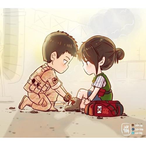 太阳的后裔漫画版截图