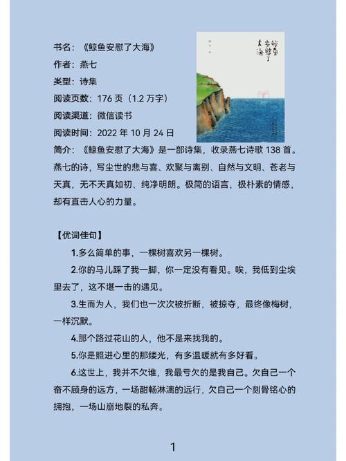 鲸鱼阅读小说