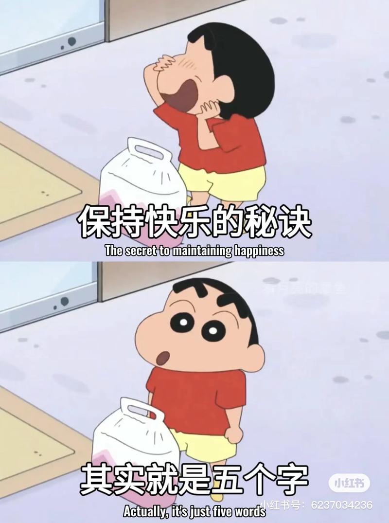 抖音新二的快乐生活表情包截图