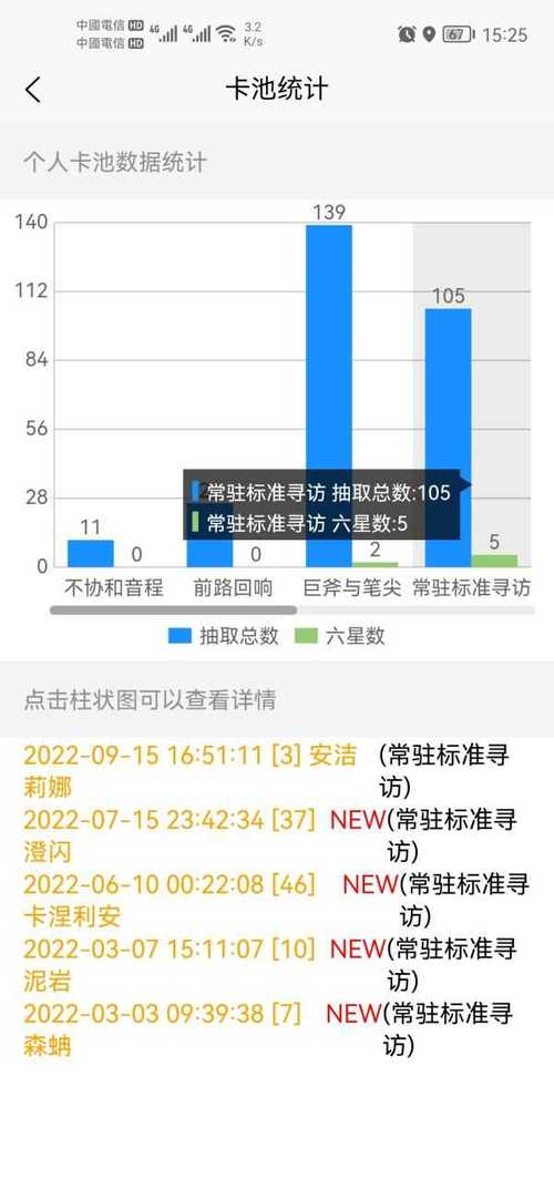 明日方舟寻访统计手机版