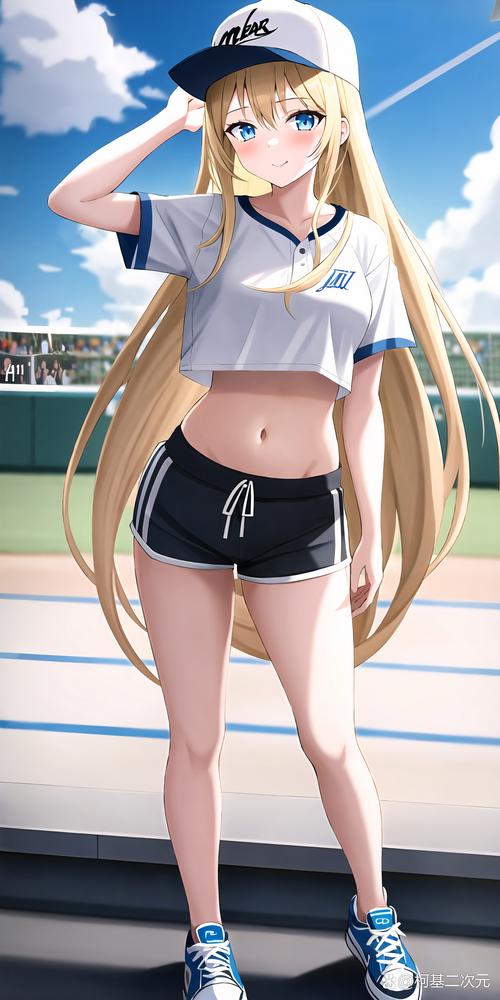 动漫女孩夏季运动会