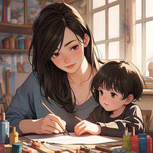 动漫女孩家庭生活（Anime Pregnant Mother）截图
