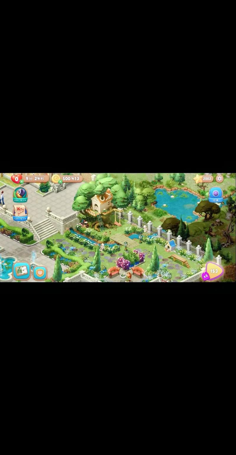梦幻花园最新破解版无限星无限金币(Gardenscapes)图标