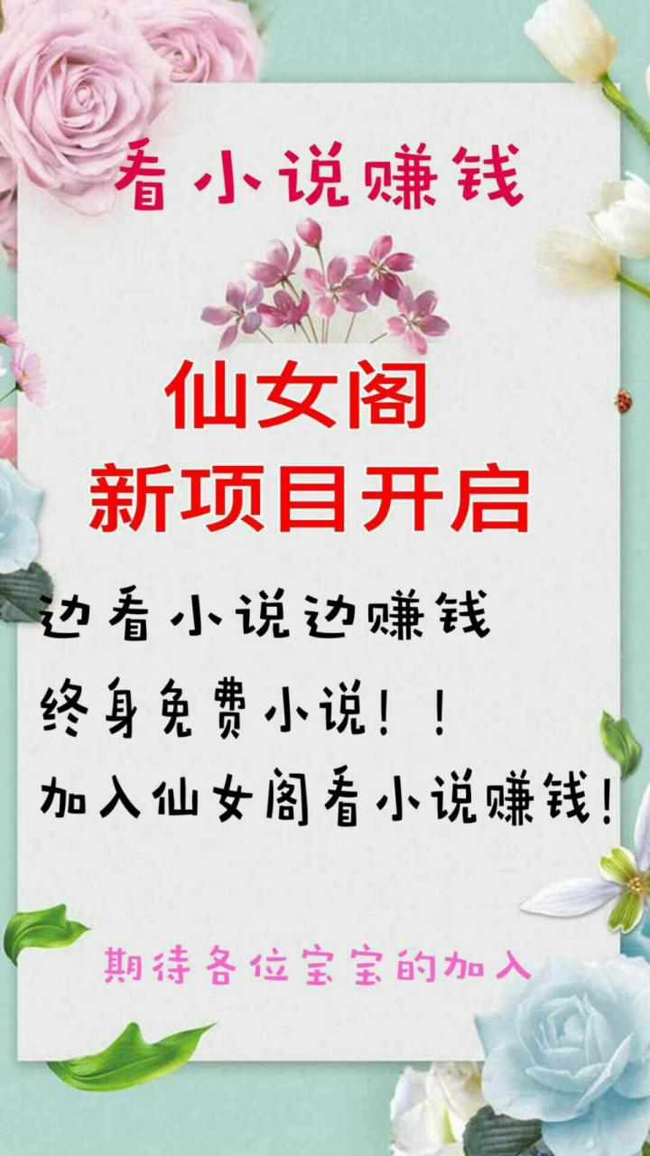 仙女小说赚钱版图标