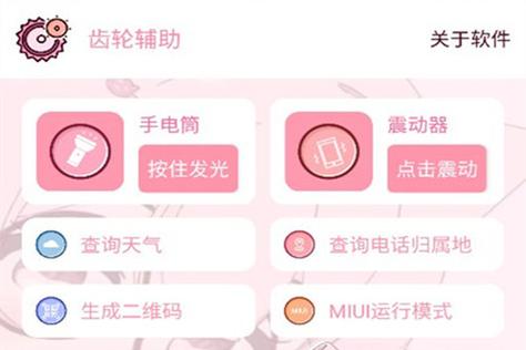 粉色齿轮辅助9.0.0