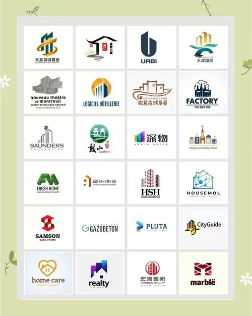 房屋建筑图纸大全图标