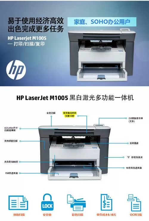 惠普m1005打印机使用指南图标
