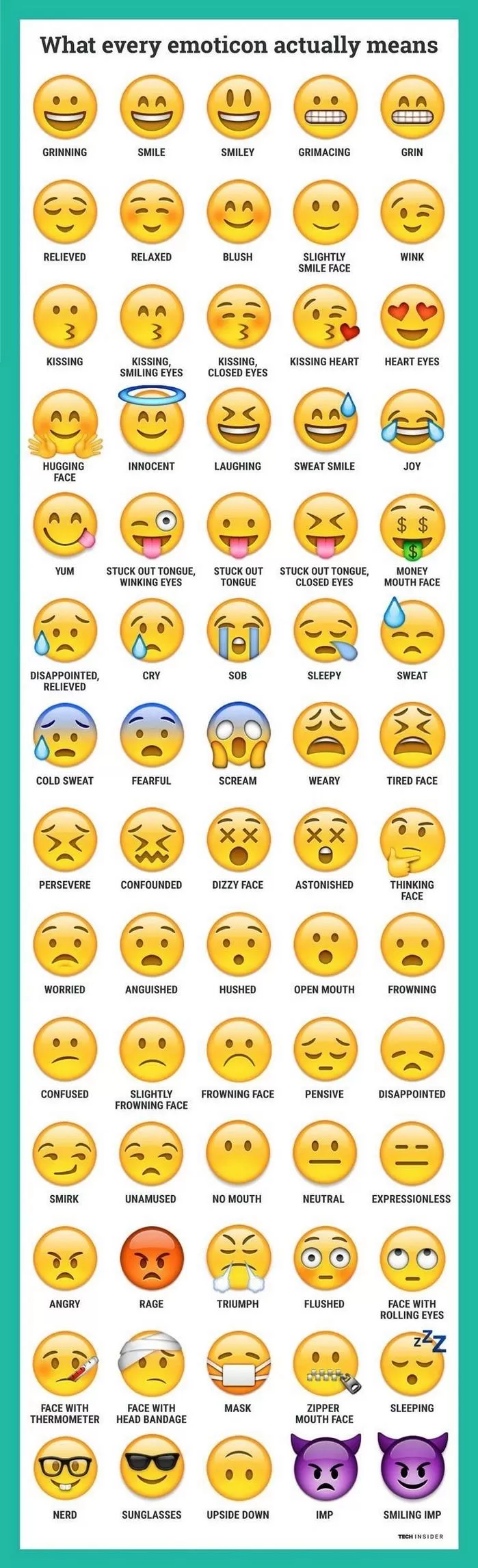 emoji符号表情大全截图