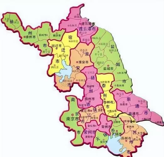 江苏省地图高清版大图下载图标