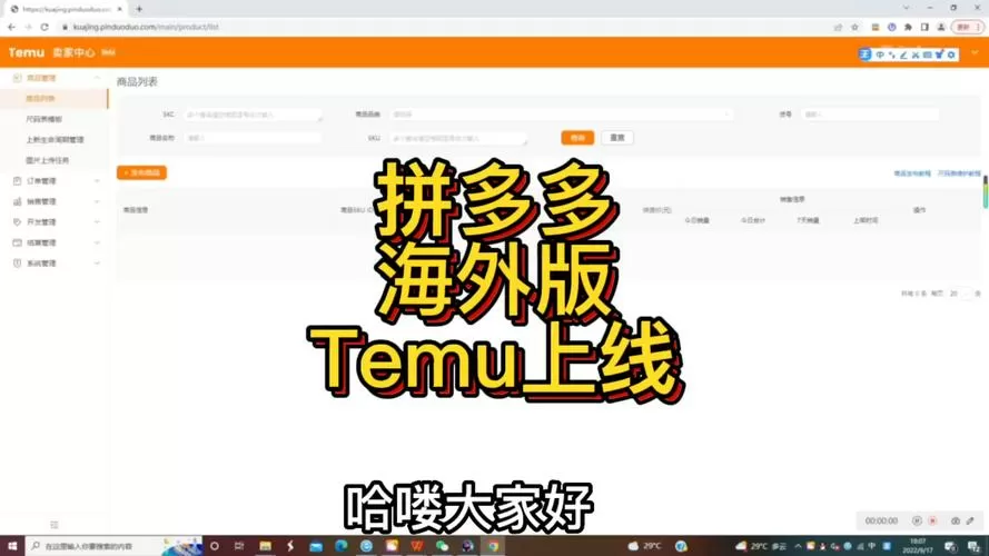 如何下载海外版拼多多图标