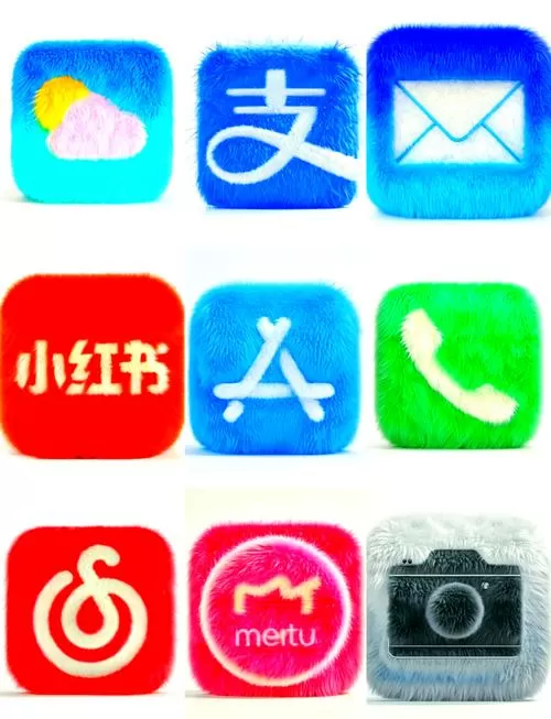 vivo小v怎么设置图标