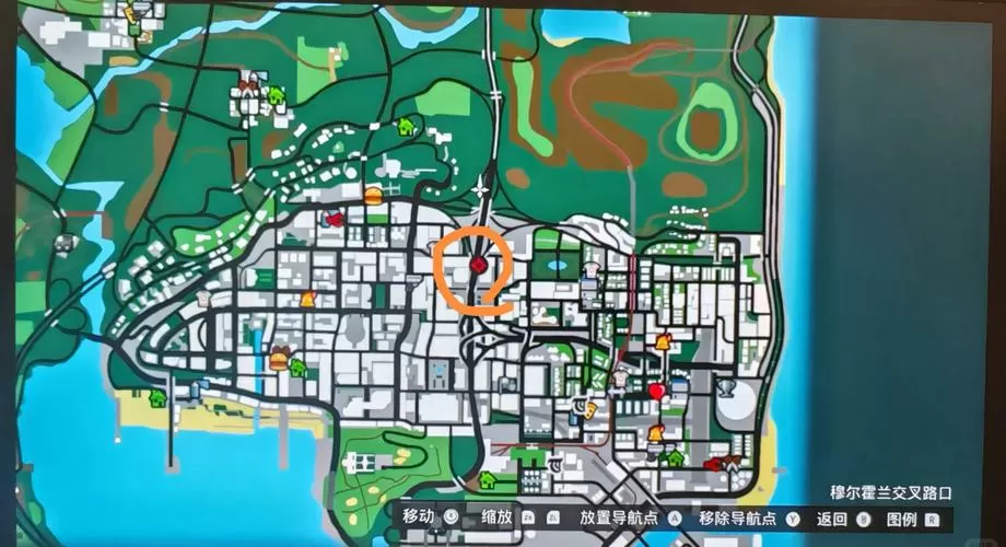 圣安地列斯地图不显示自己位置截图