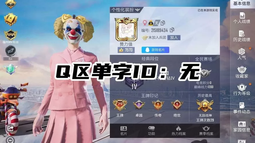 和平精英游戏中不显示皮肤截图