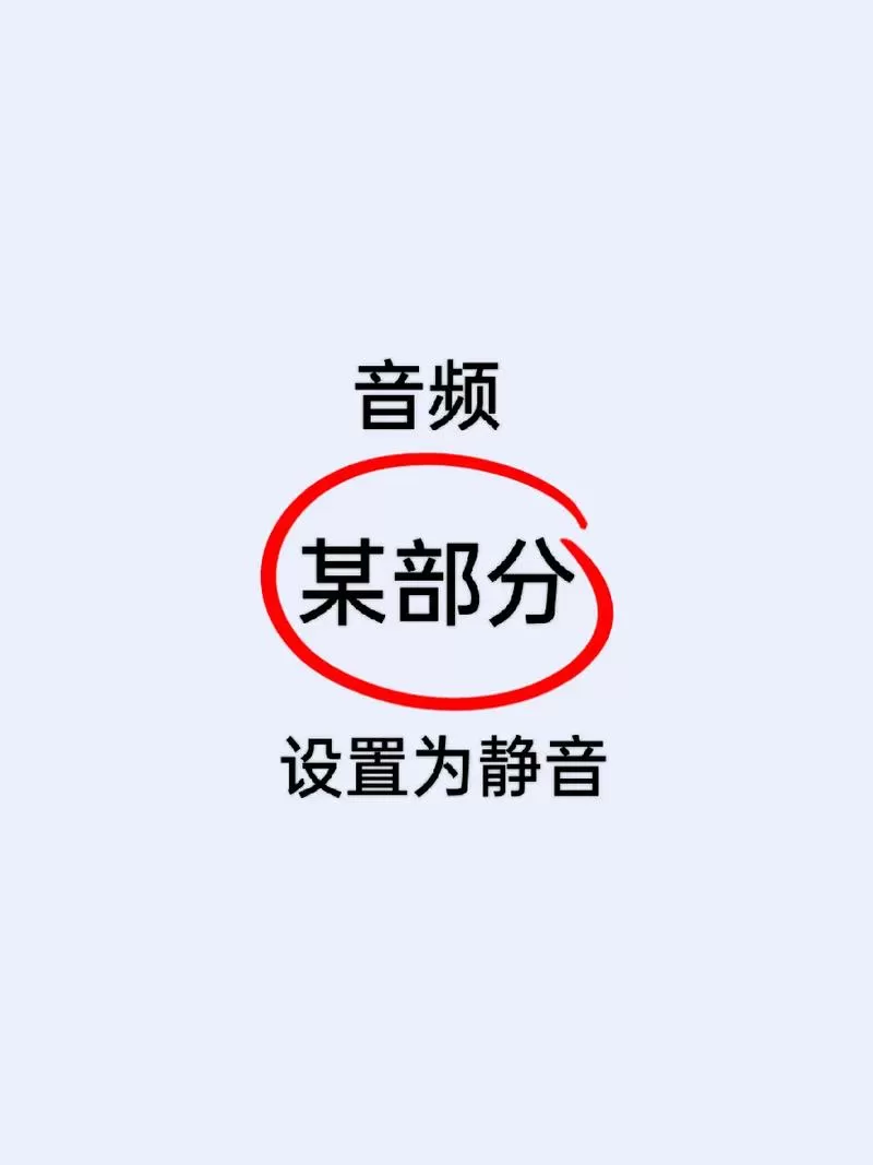 怎么把录的视频变静音图标