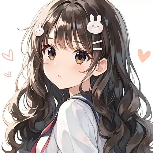 二次元头像女生可爱图标
