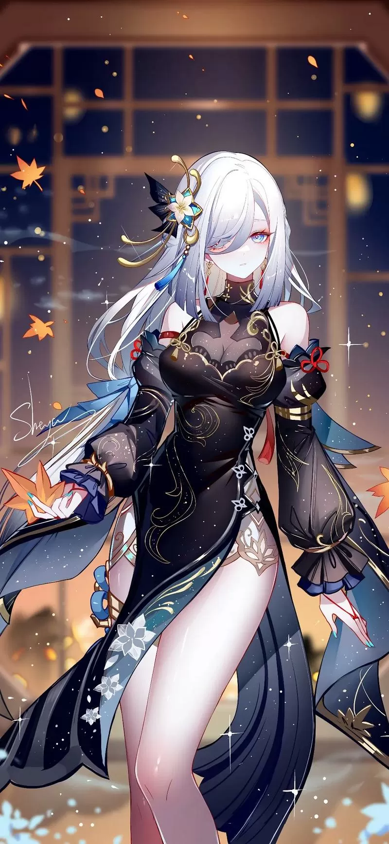 原神女角色美照图标