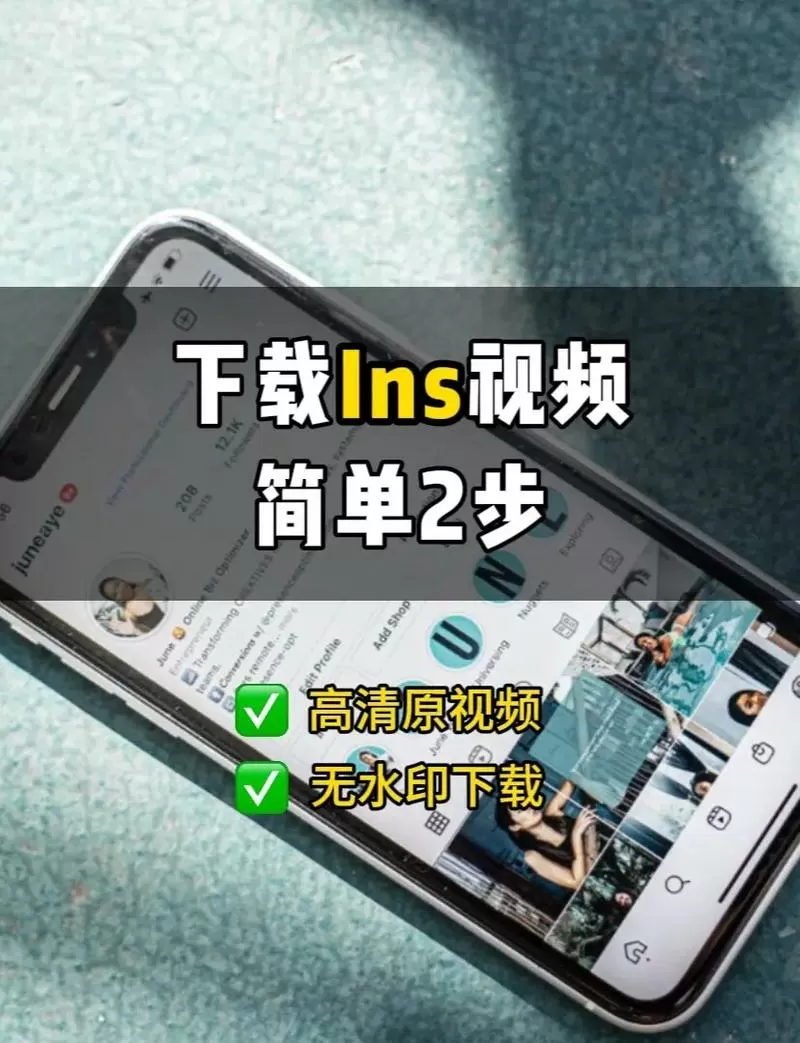 怎么下载ins上的视频图标