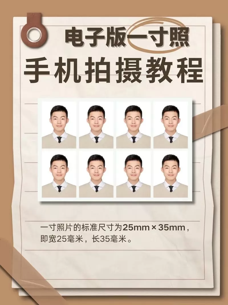 怎么制作一寸照片电子版