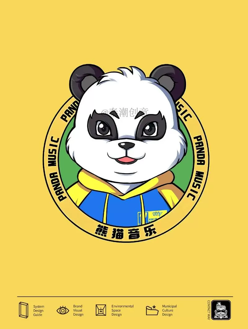 熊猫熊猫音乐图标