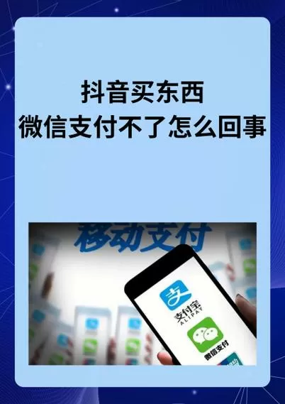 抖音为什么不能微信支付了图标