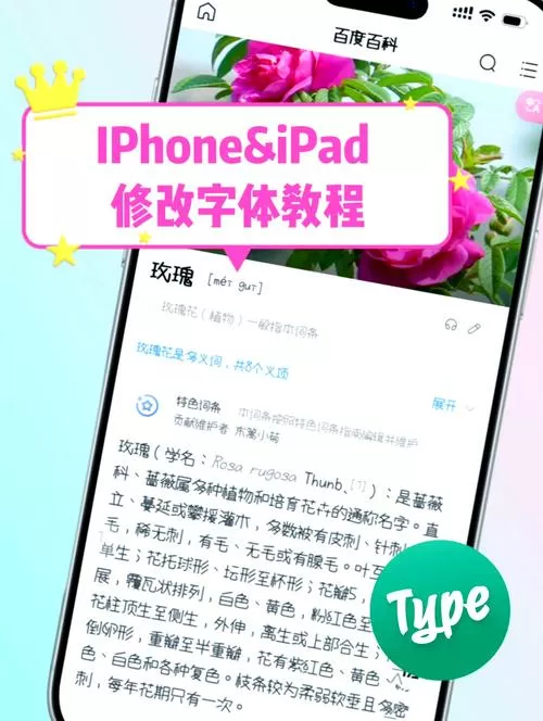 iphone下载的字体怎么使用图标