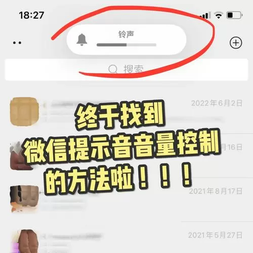 苹果微信声音怎么调大小图标