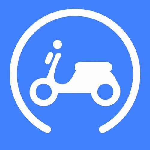 电动车自行车登记系统图标