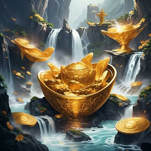 聚财风水图图标
