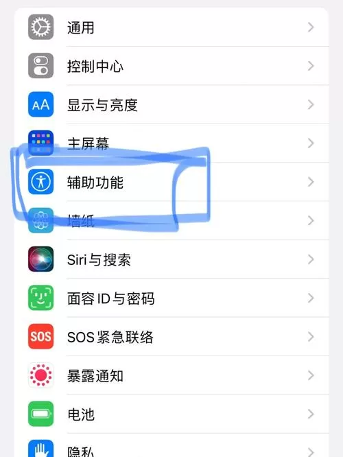 iphone悬浮球怎么设置返回上一级截图