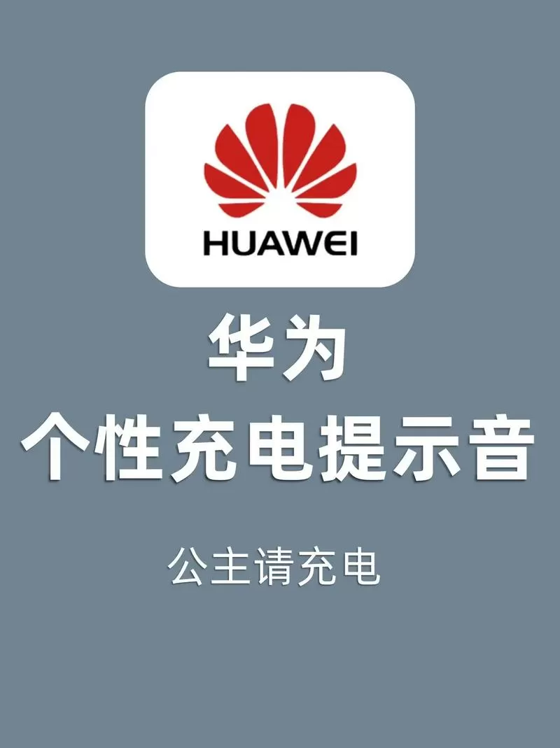 华为充电总是有提示音图标