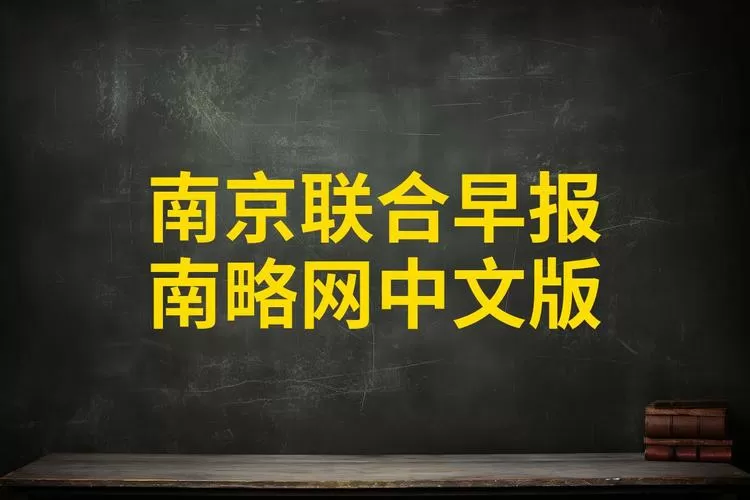 联合早报南略中文手机截图