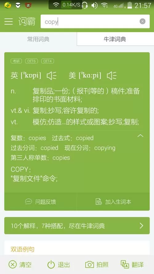 copy的翻译图标