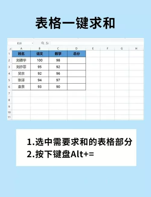xlsx表格求和图标