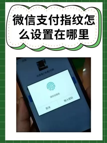 手机支付指纹在哪里设置图标