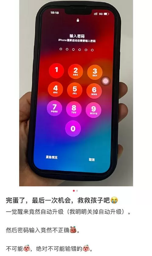 苹果手机为什么不支持指纹解锁截图
