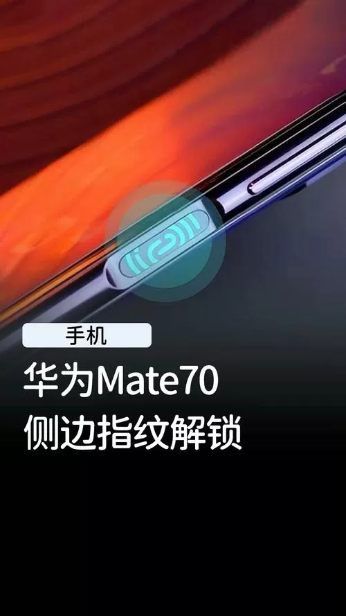 华为手机指纹识别在哪里截图