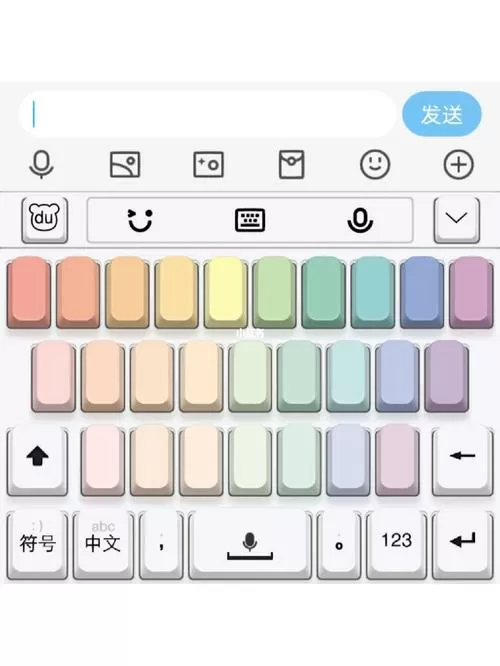 盲打键盘截图
