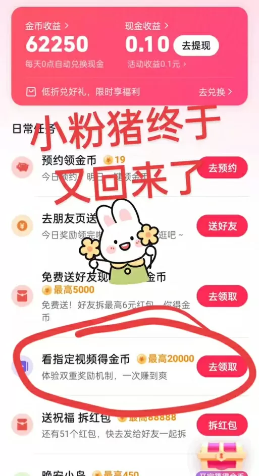 2025抖音小粉猪怎么养截图
