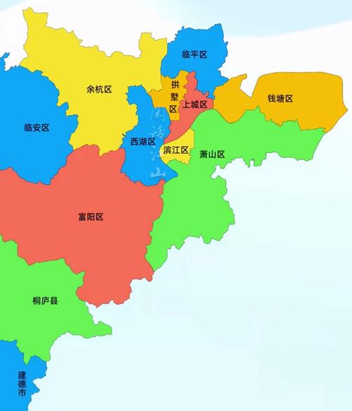 杭州市地图全图高清版本可放大图标